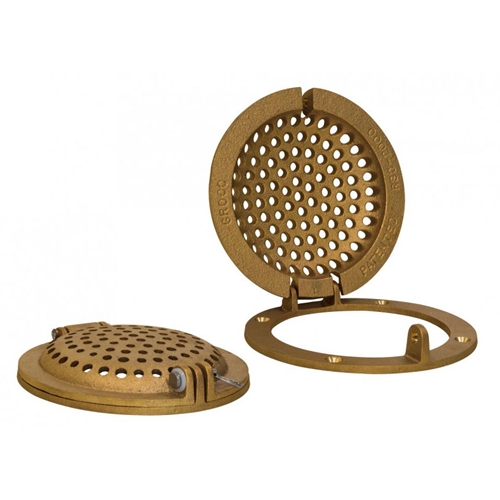Groco RSC-1000 Bronze Round Strainer 1" Thru-Hull | Blackburn Marine ...